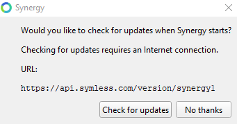 Installing Synergy 1 on Linux – Synergy Help Center