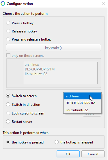 Add a keyboard shortcut to switch to different computers – Synergy Help ...