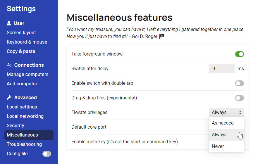 How to make Synergy work with UAC prompts – Synergy Help Center